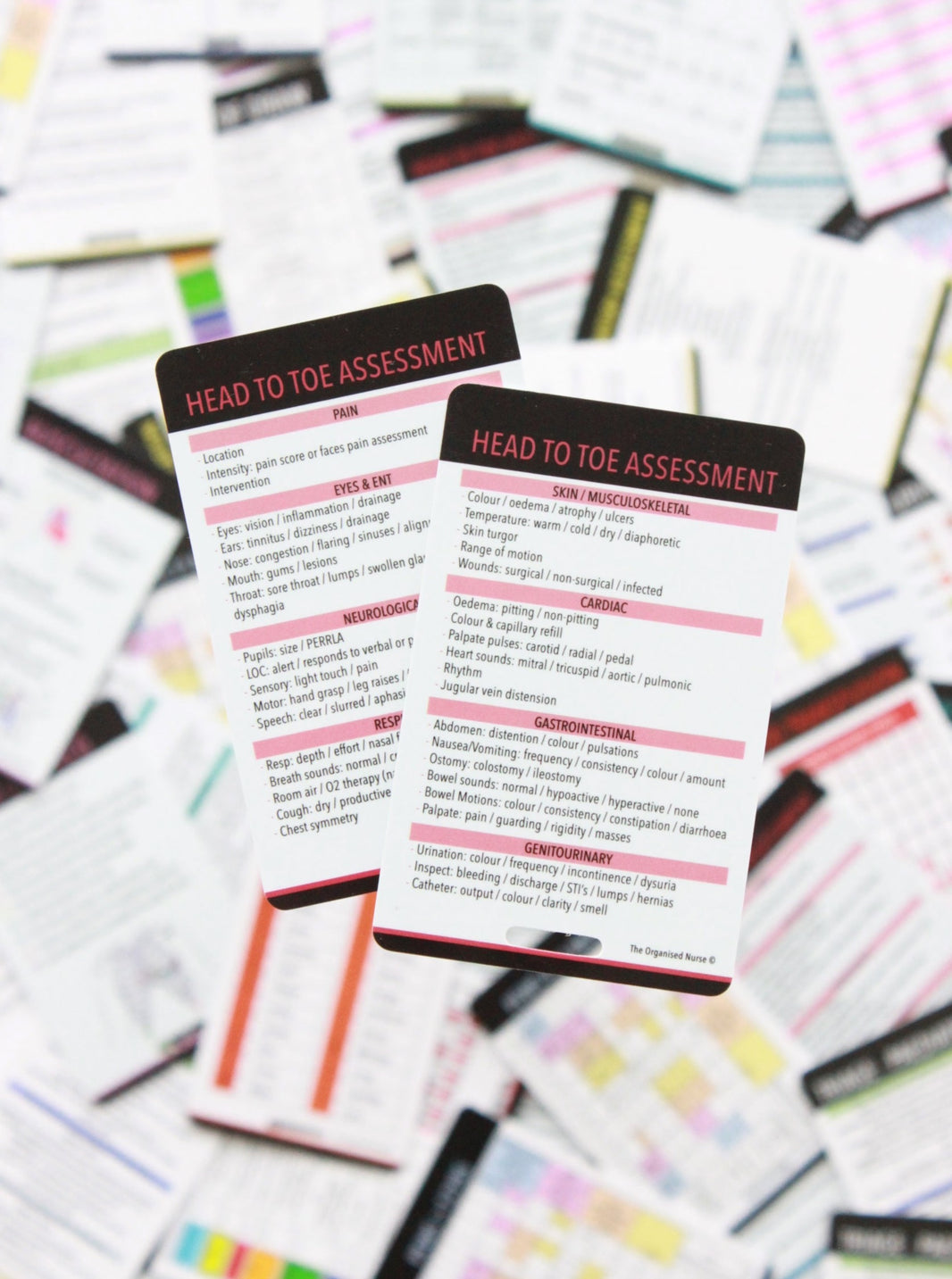 Reference Cards – The Organised Nurse