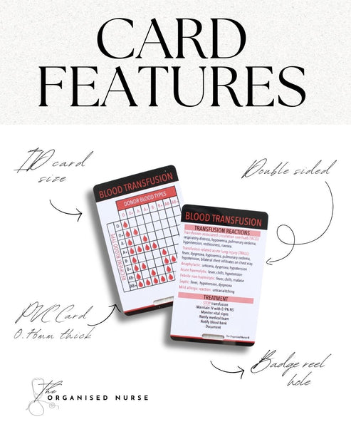 Blood Transfusions – The Organised Nurse